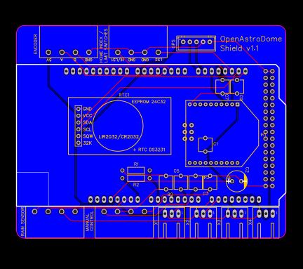 OpenAstroDome Shield - OSHWLab
