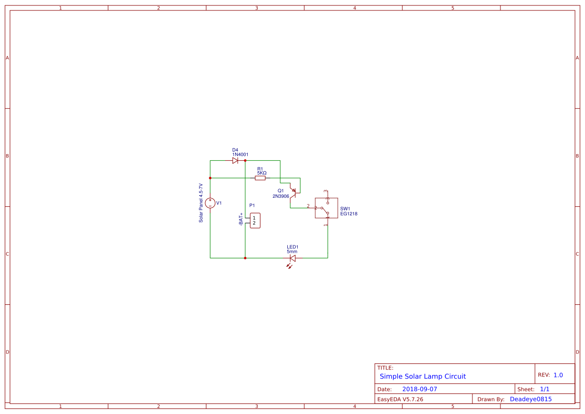 Solar Lithium LED Controler - Platform for creating and sharing projects - OSHWLab