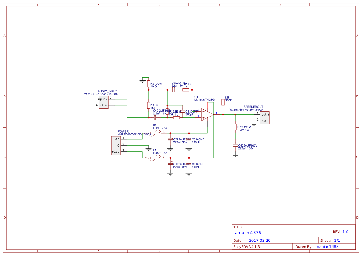 amp lm1875 - OSHWLab