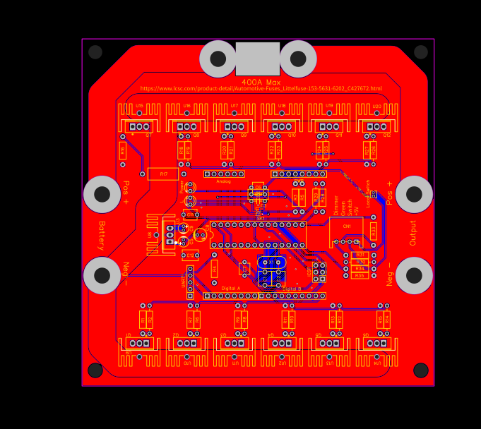 12V low cut-off controller - EasyEDA open source hardware lab