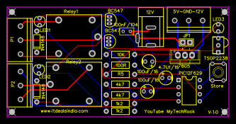 Remote Control Relay - OSHWLab