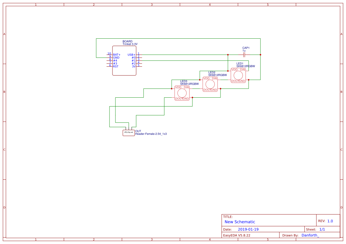 Lixie With NeoPixels - OSHWLab