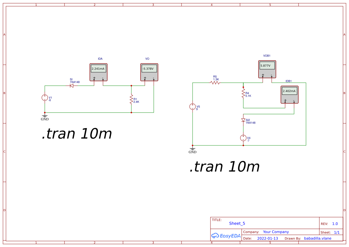 Experiment 1 - EasyEDA open source hardware lab