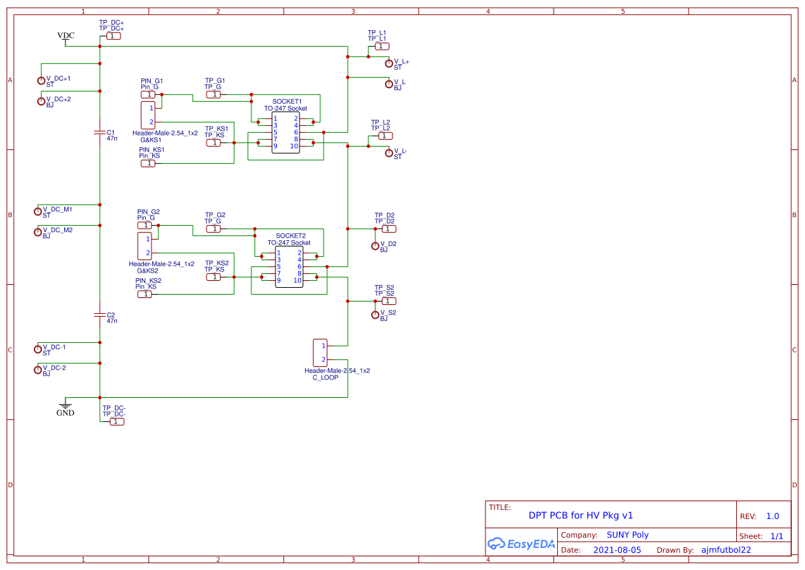 DPT PCB for TO-247s - Share - OSHWLab