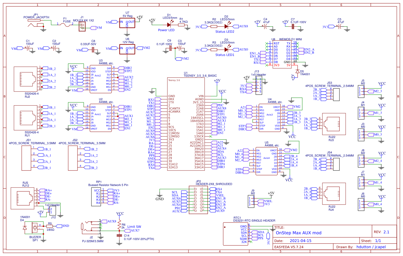 MaxPCB2_aux - EasyEDA open source hardware lab
