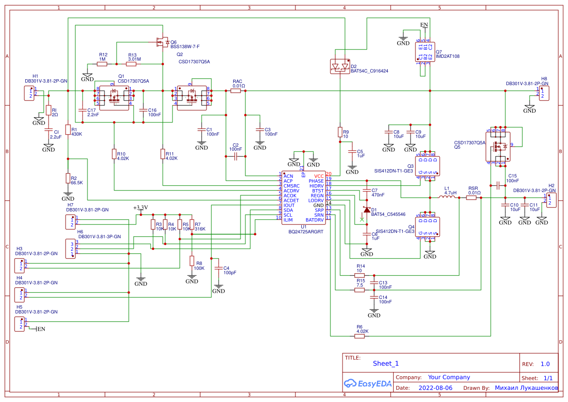 BQ24725A Standard Usage Method - OSHWLab