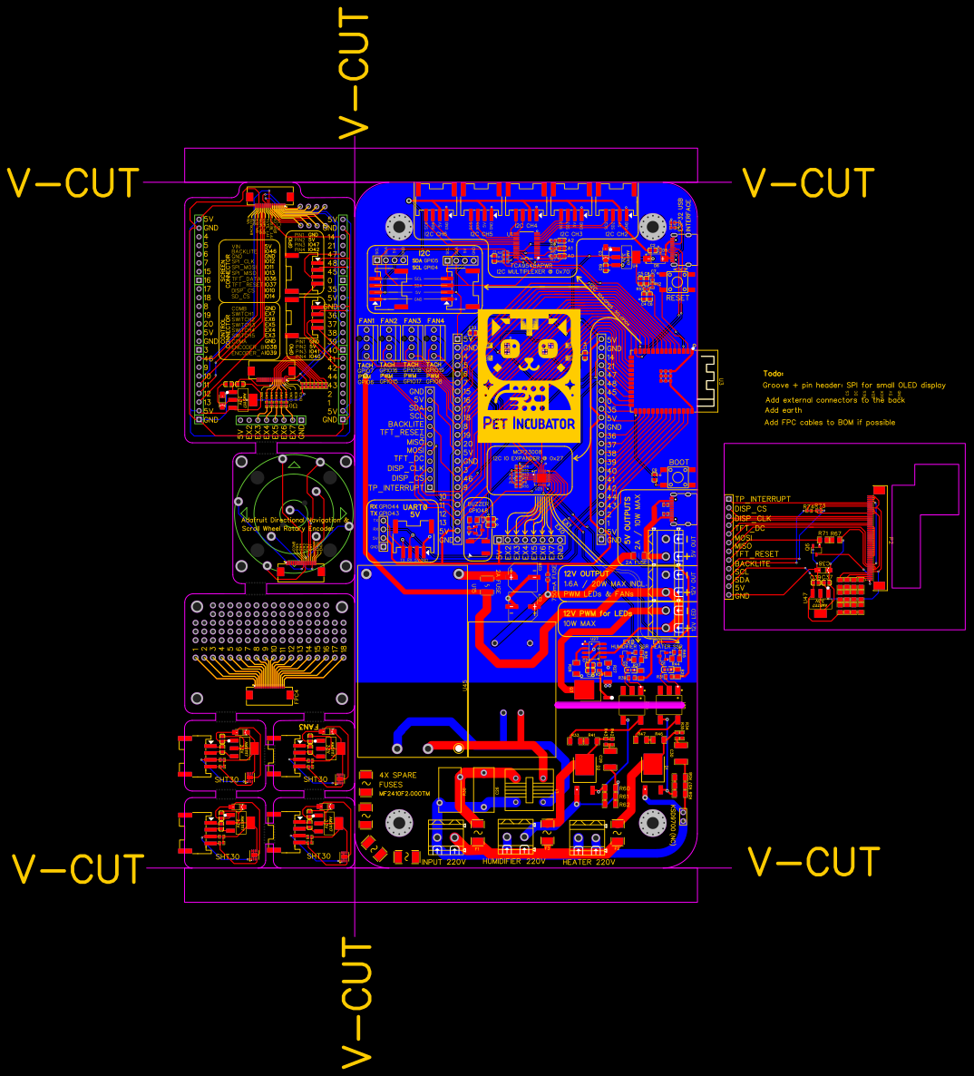 ESP32 S3 Based Pet Incubator - OSHWLab