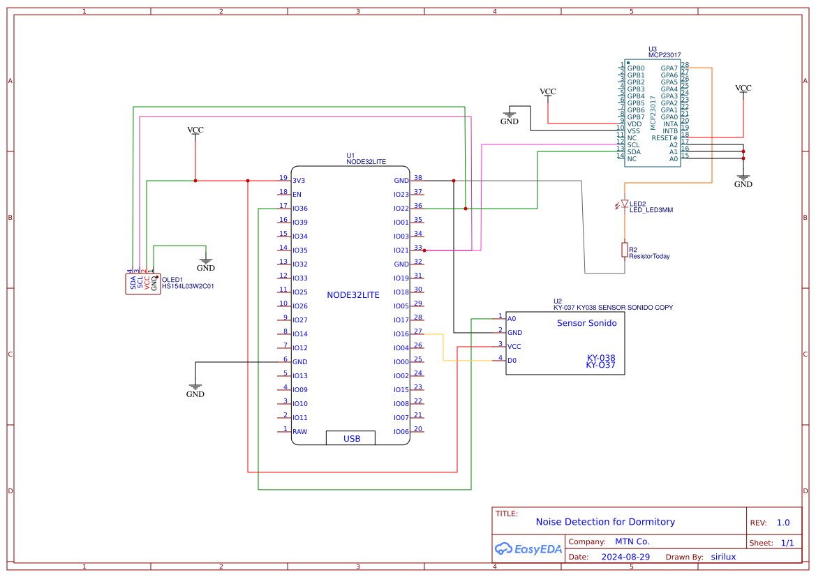 PCB-Noise_detection_for_dormitory - OSHWLab