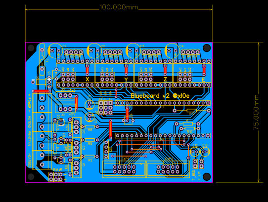 stm32f103 bluepill 3D printer control board - EasyEDA open source hardware lab