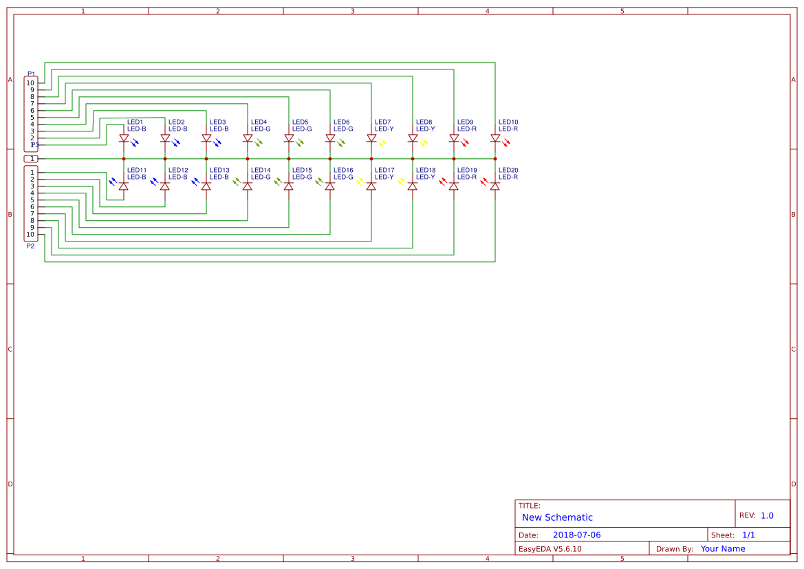 Placa Led - Platform for creating and sharing projects - OSHWLab