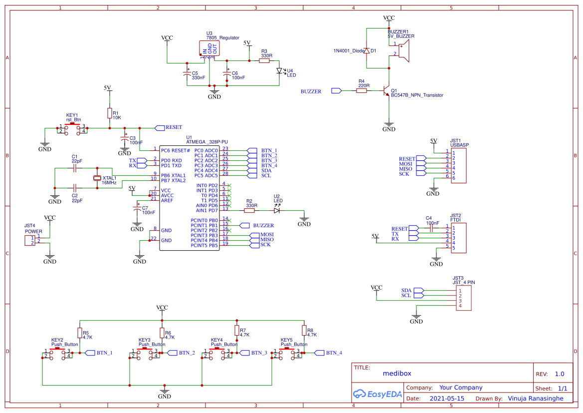 medibox - EasyEDA open source hardware lab