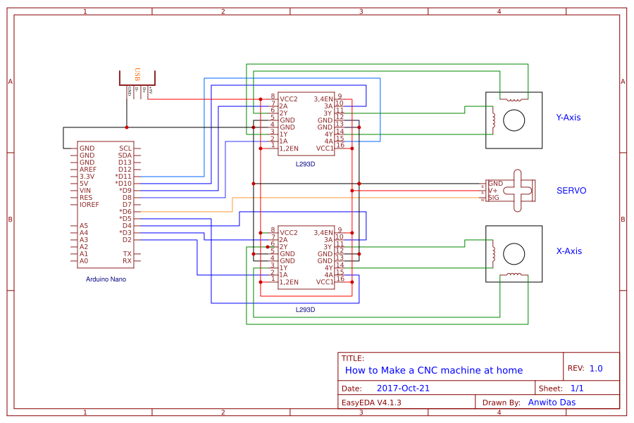 Arduino Based CNC Machine copy copy - OSHWLab Arduino Based CNC Machine copy copy - OSHWLab