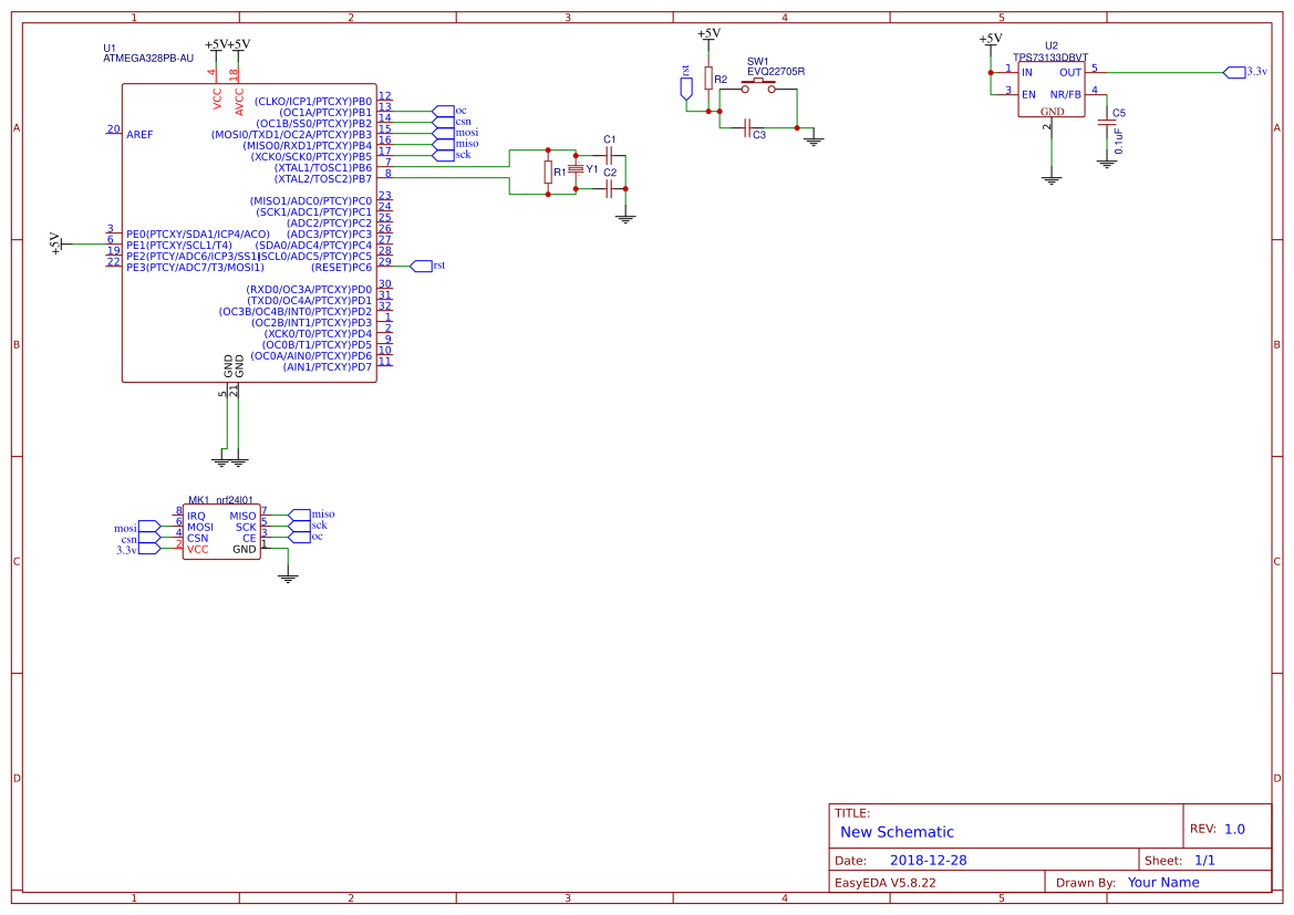 корабиль на nrf24l01 - EasyEDA open source hardware lab