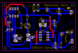 Electronic Horn for a Bicycle or Car - OSHWLab