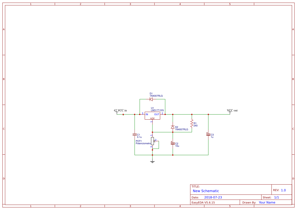 fuente regulada variable 40v - EasyEDA open source hardware lab