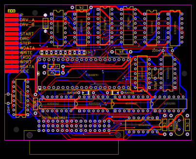 Beta Disk Interface C-48 - EasyEDA open source hardware lab