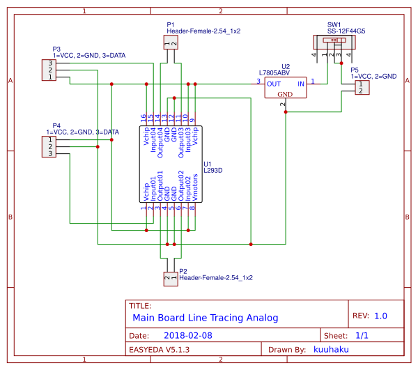 HMJ-TE Line Tracer - OSHWLab