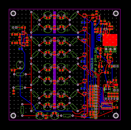 Simple 9 band BPF - EasyEDA open source hardware lab