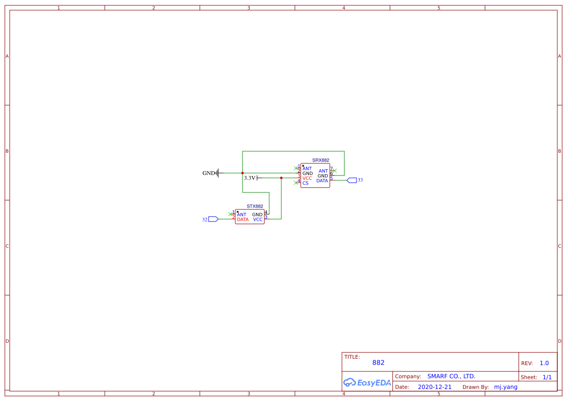 822(RF433_Liligo) Rev 1.1 - OSHWLab