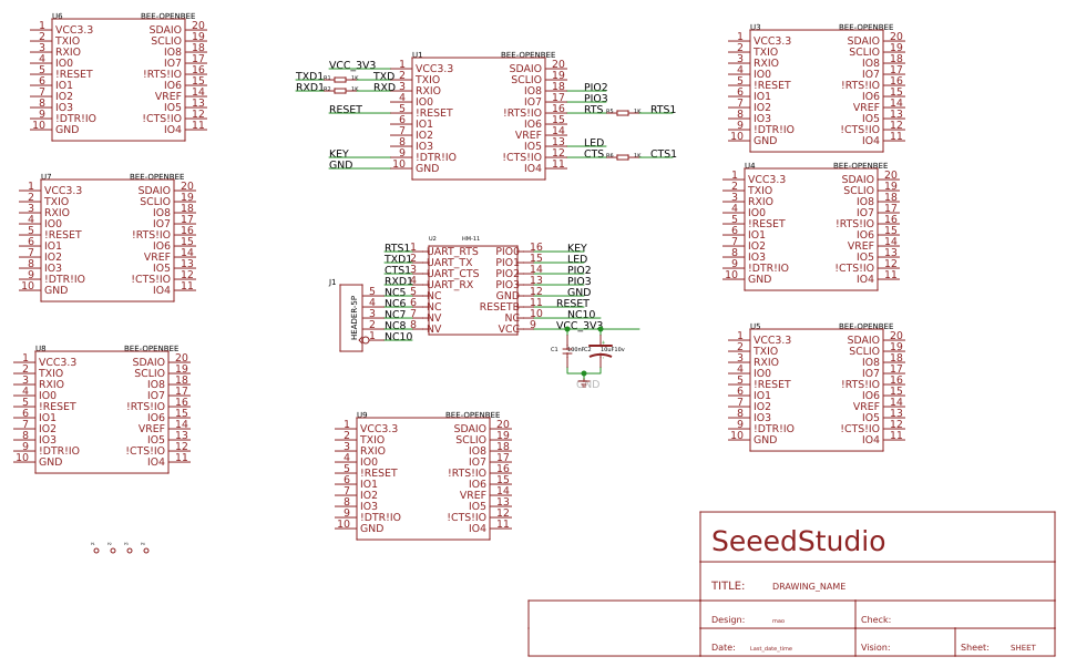 BLE Bee - Based on HM-11 Module - OSHWLab