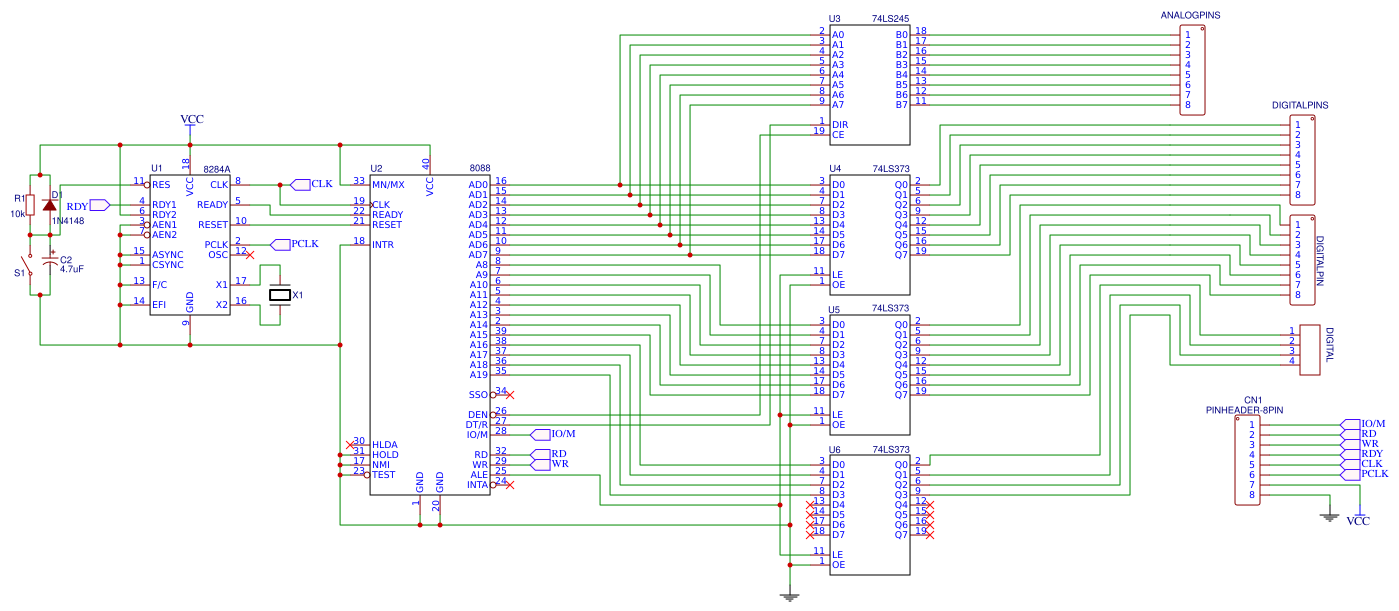 SBC 8088 - OSHWLab