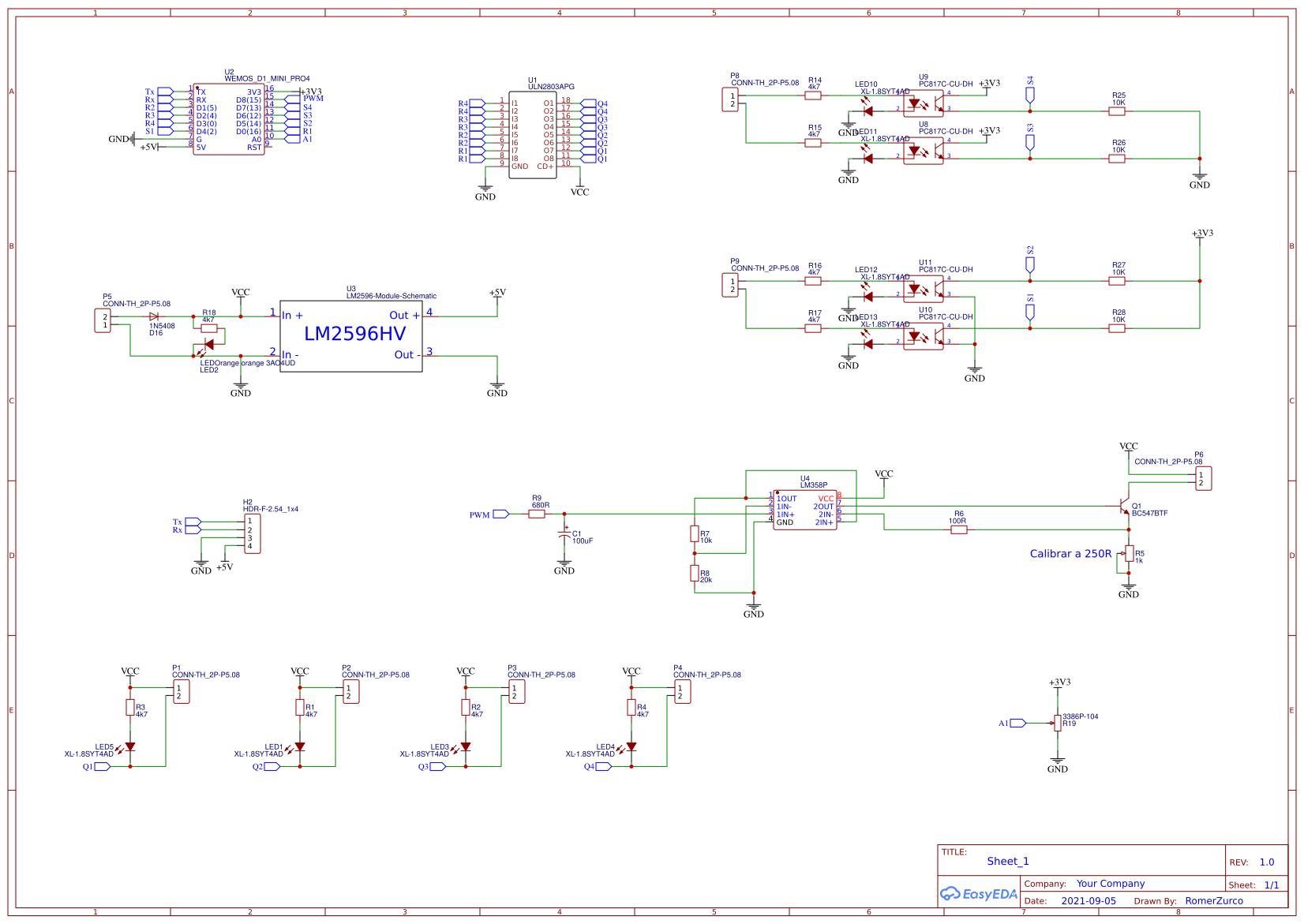 ArduinoUnoZ_microPLC THT ESP8266 - OSHWLab