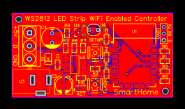 Neopixel LED strip controller copy - EasyEDA open source hardware lab