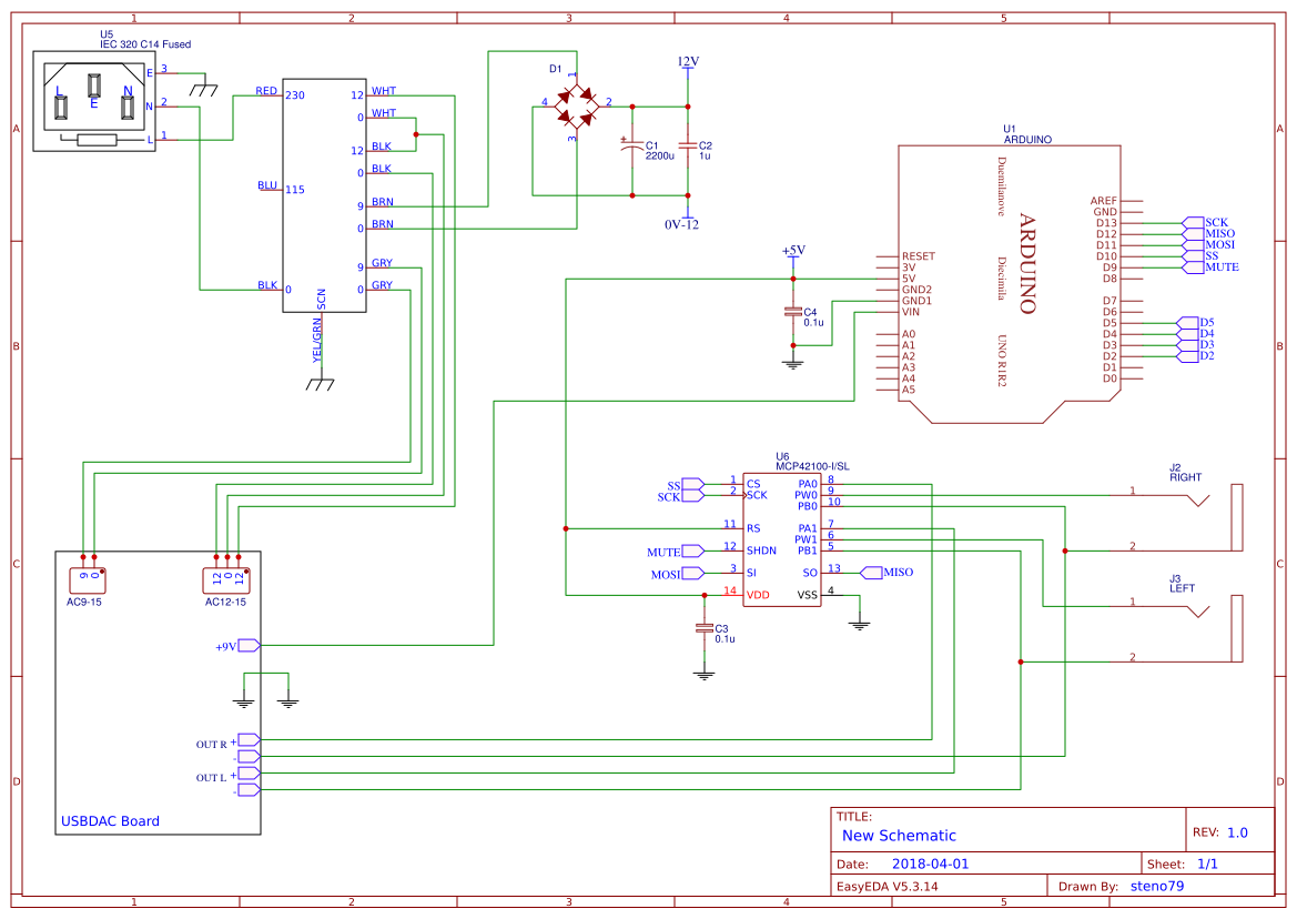 Dac Arduino Easyeda Open Source Hardware Lab