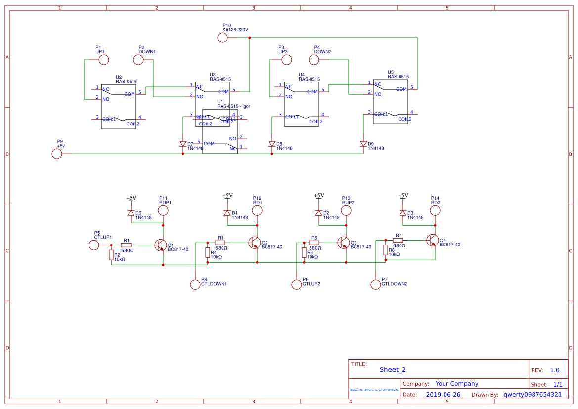 2fold shutter actuator - OSHWLab