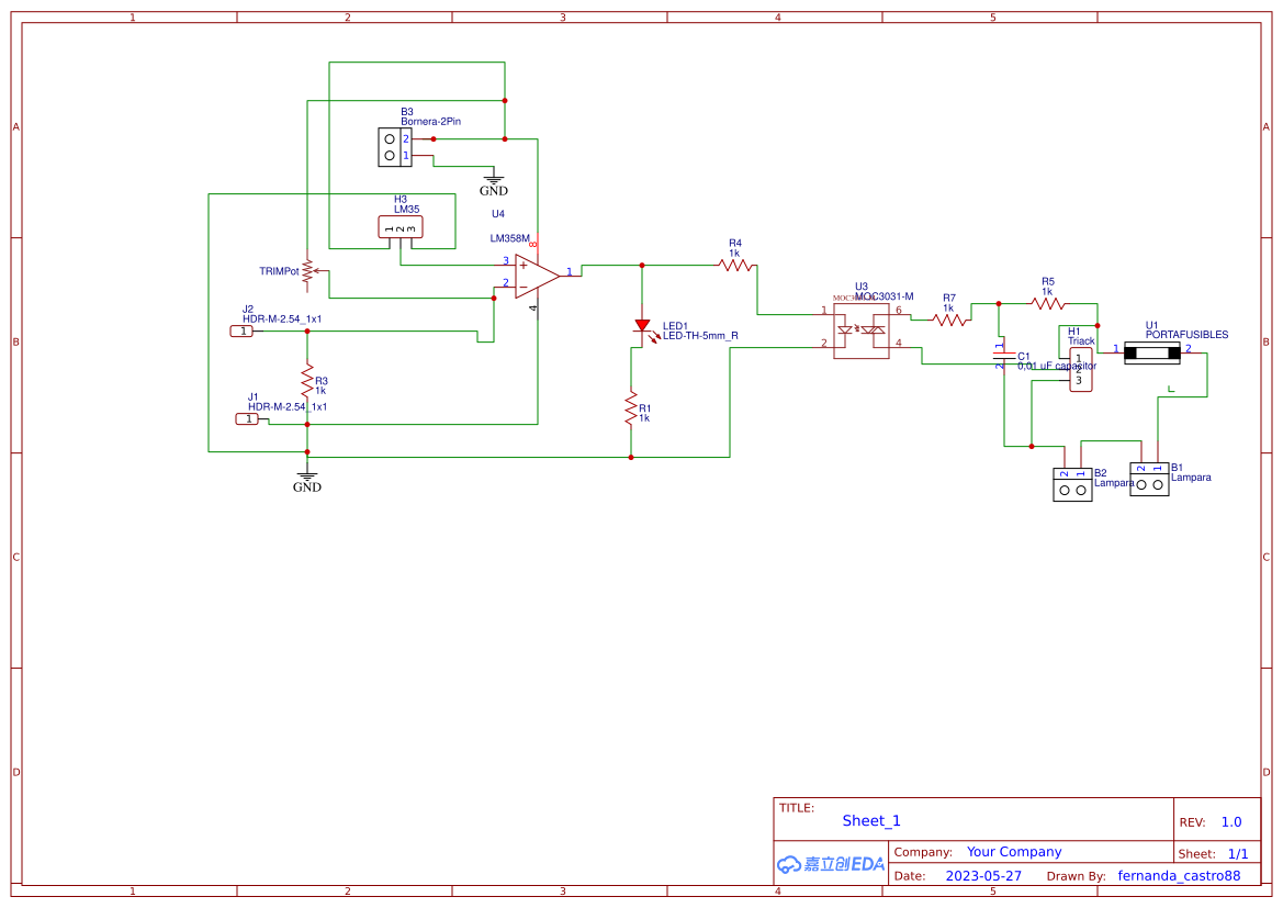 sensor de temperatura PCB - OSHWLab