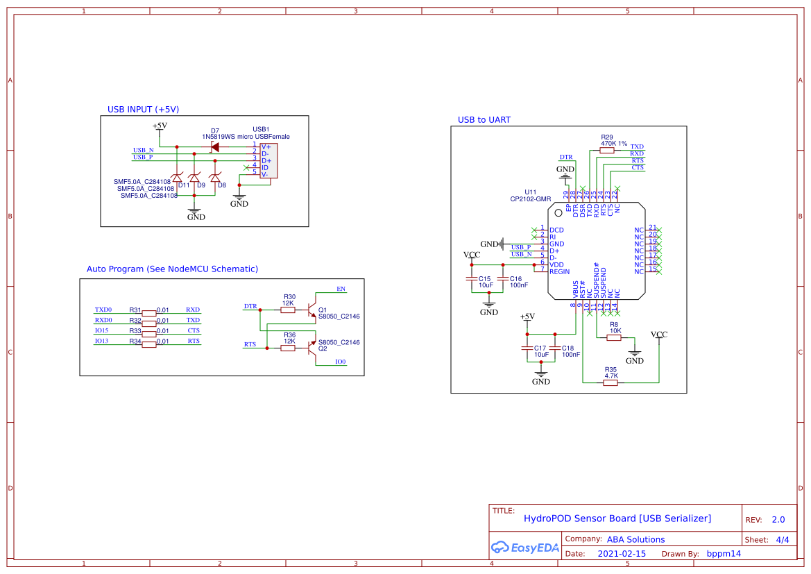 HydroPOD Sensor Draft - OSHWLab