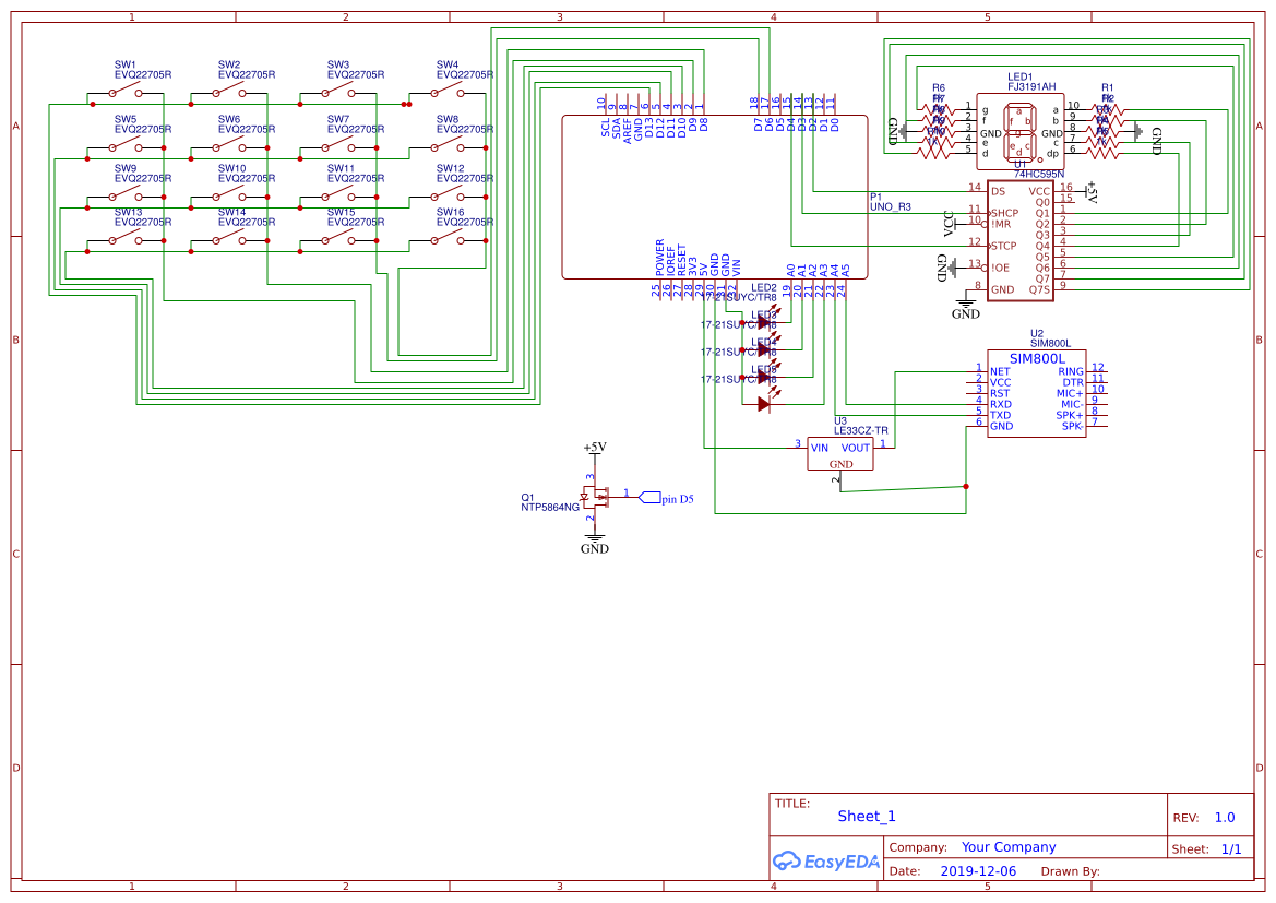 project2 - EasyEDA open source hardware lab