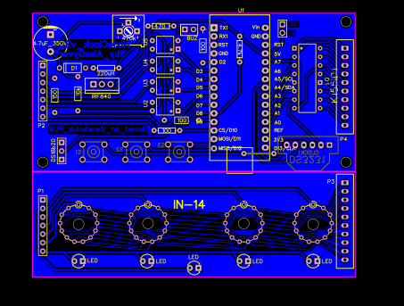 Nixie_v2_mini - EasyEDA open source hardware lab
