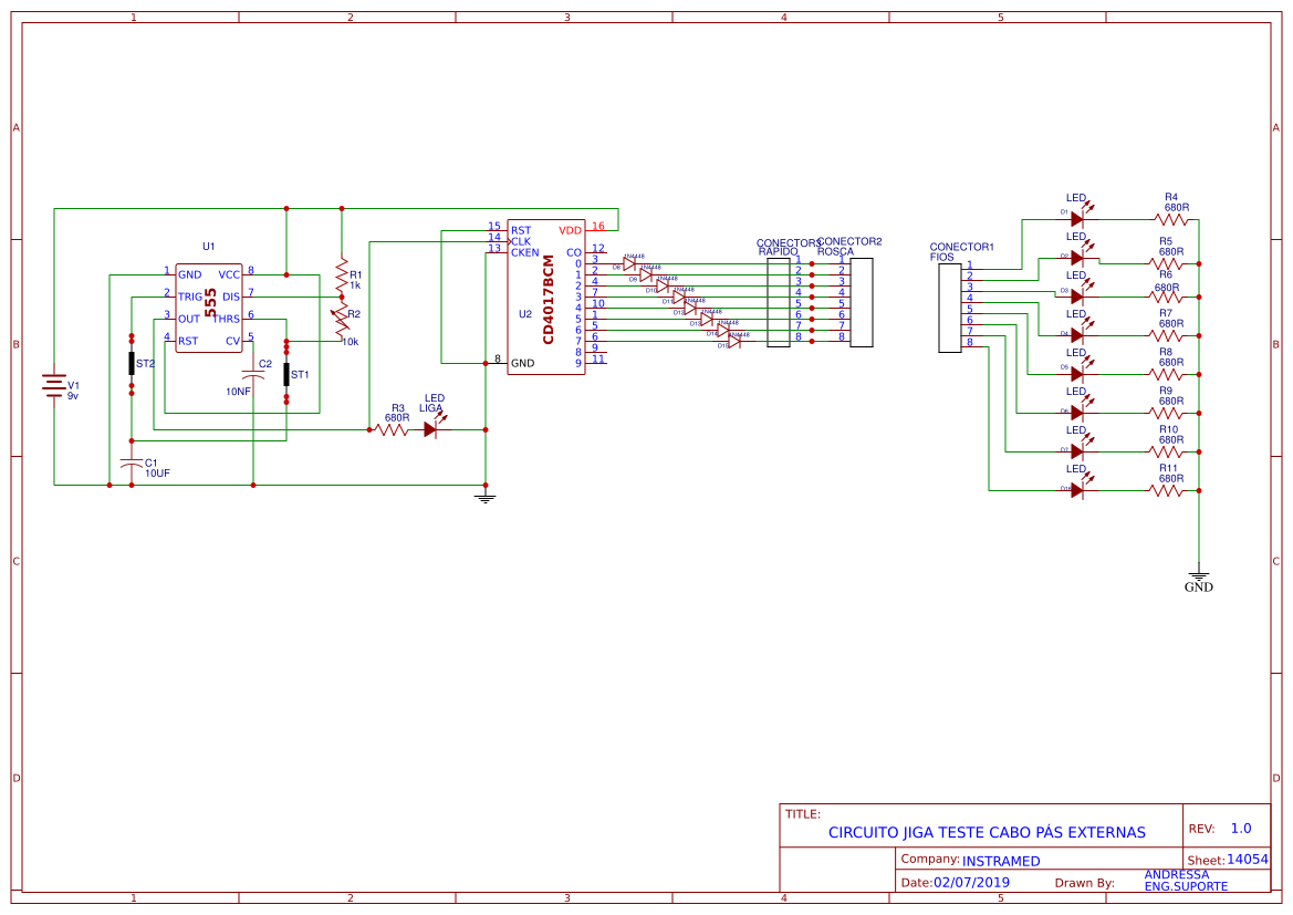 Novo Circuito - EasyEDA open source hardware lab