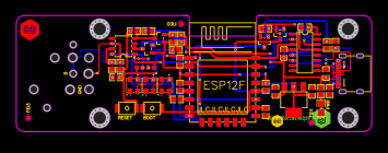 WiFi ArtNet DMX Node (gen3) - EasyEDA open source hardware lab