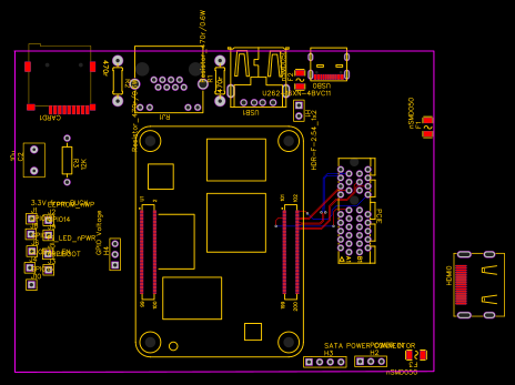 RPI CM4 NAS SATA PCIE - OSHWLab