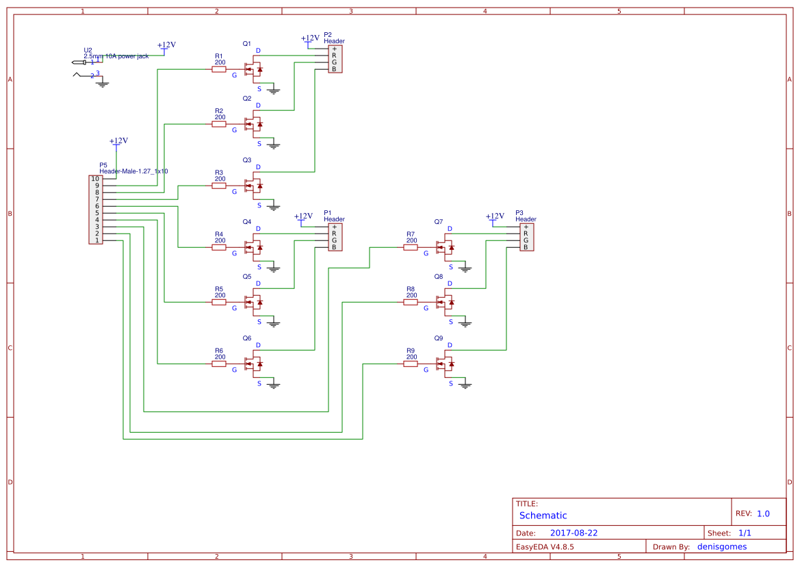 RGB project 1 - OSHWLab