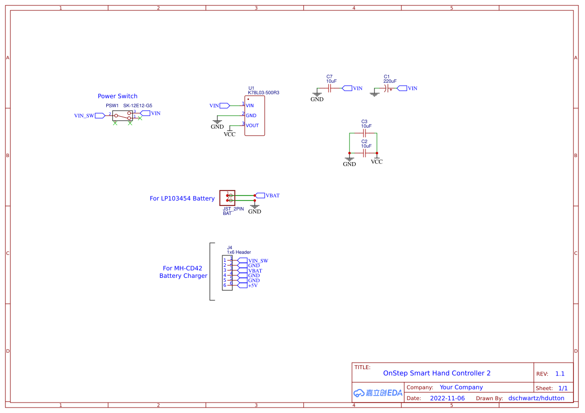 Smart Hand Controller2 Plus Oshwlab