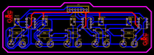 5 channel array - EasyEDA open source hardware lab