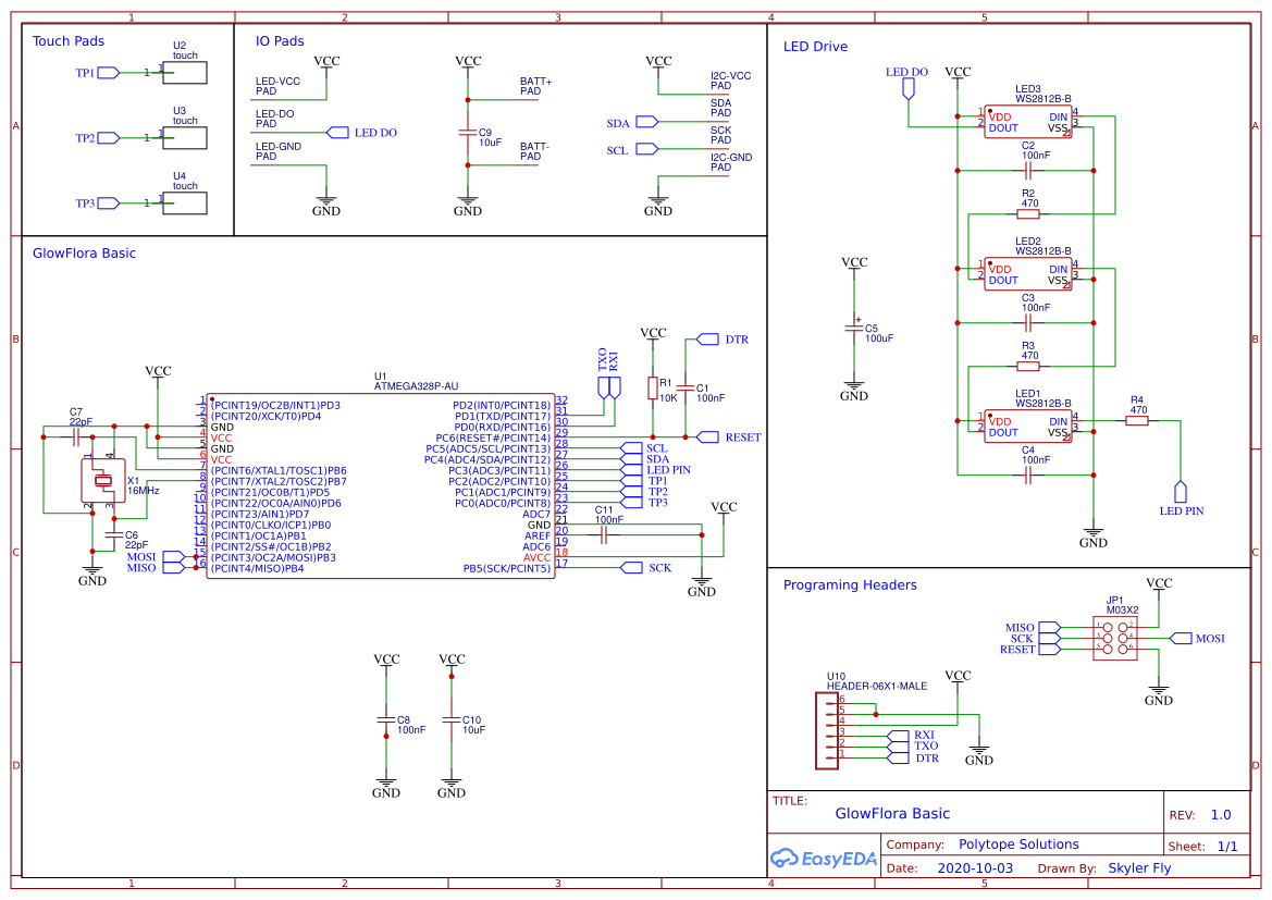 Glow Flora Basic - OSHWLab