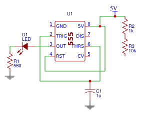 LED INTERMITENTE - OSHWLab