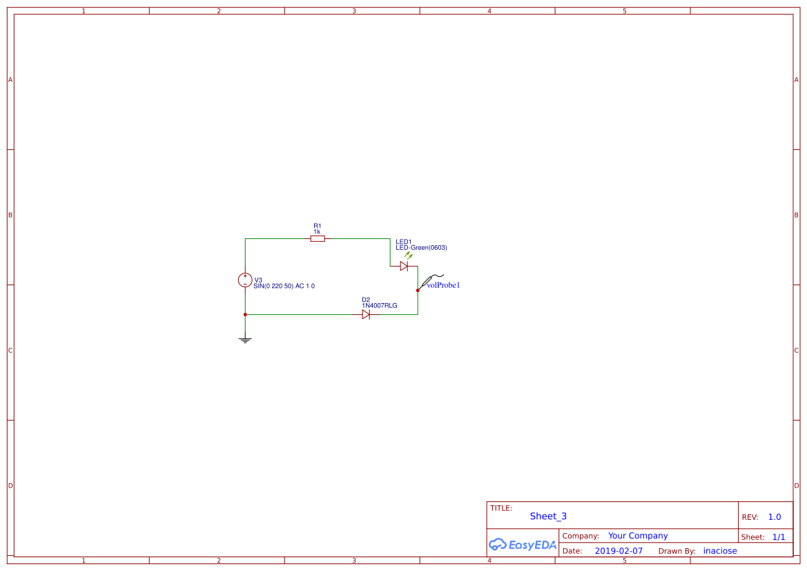Exemplo easyEda simulação - OSHWLab