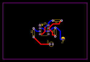Timer_555_blinky_LED - EasyEDA open source hardware lab