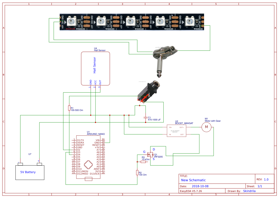 POV-display scheme - Platform for creating and sharing projects - OSHWLab