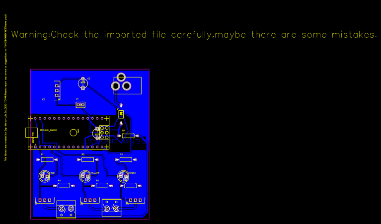 Traffic light controller - EasyEDA open source hardware lab