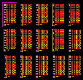 8-Bit LEDs - OSHWLab