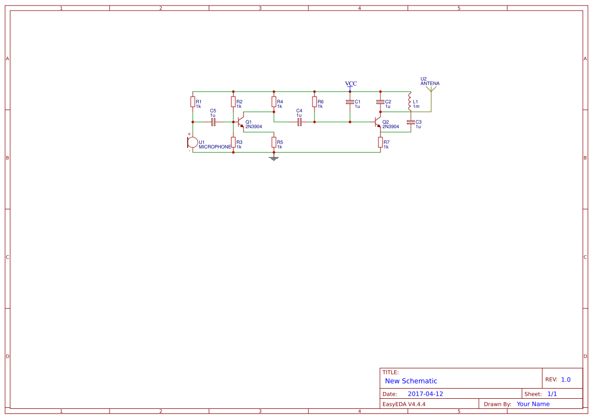 FM RADIO TRANSMITTER - EasyEDA open source hardware lab