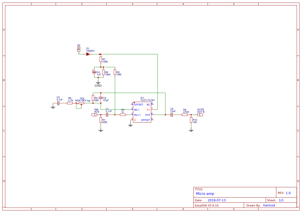 Micro Amp - EasyEDA open source hardware lab