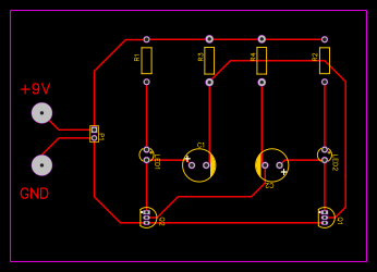 Astable Multivibrator - EasyEDA open source hardware lab