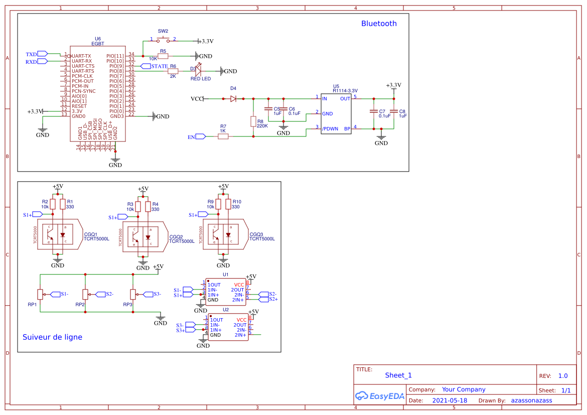 PCB smart car - OSHWLab